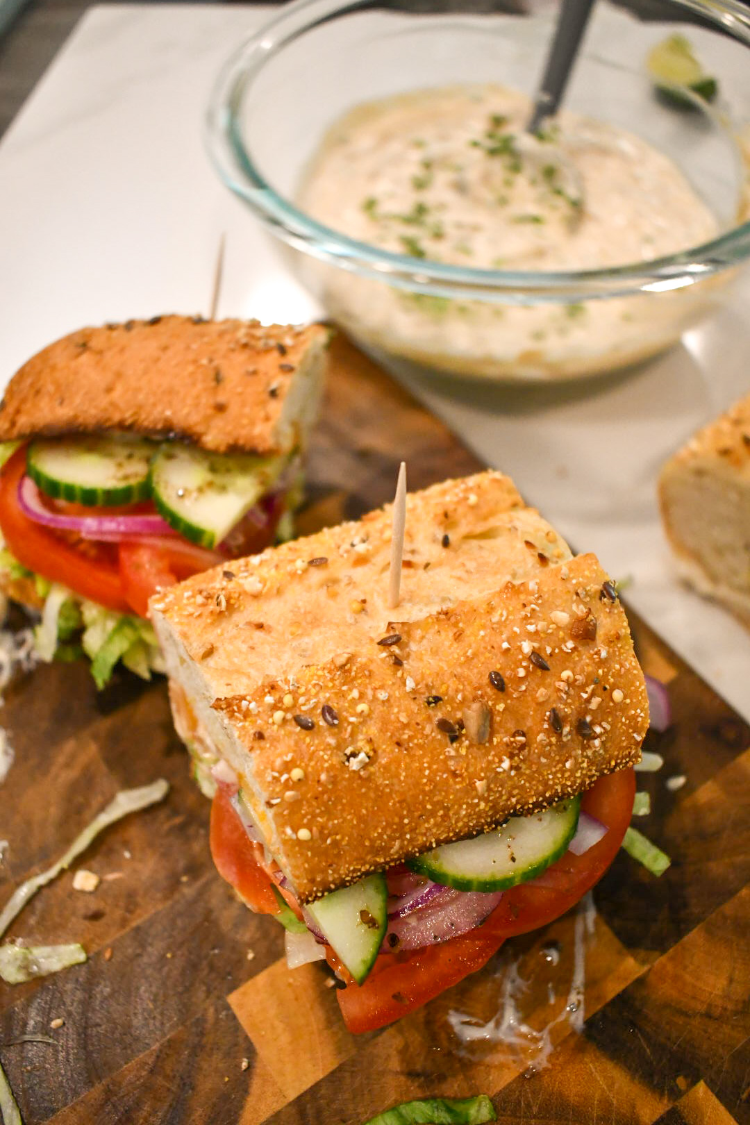 French Onion Veggie Subs – The table of spice