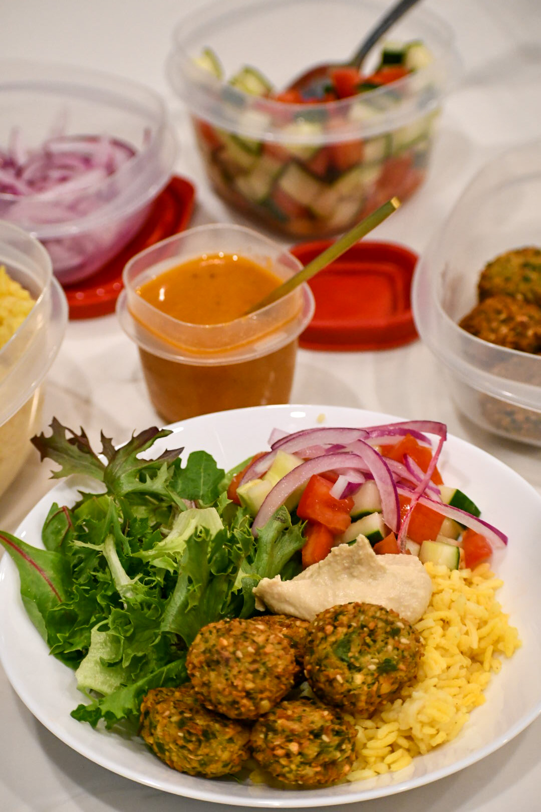 Cava bowl with Harissa Vinaigrette – The table of spice
