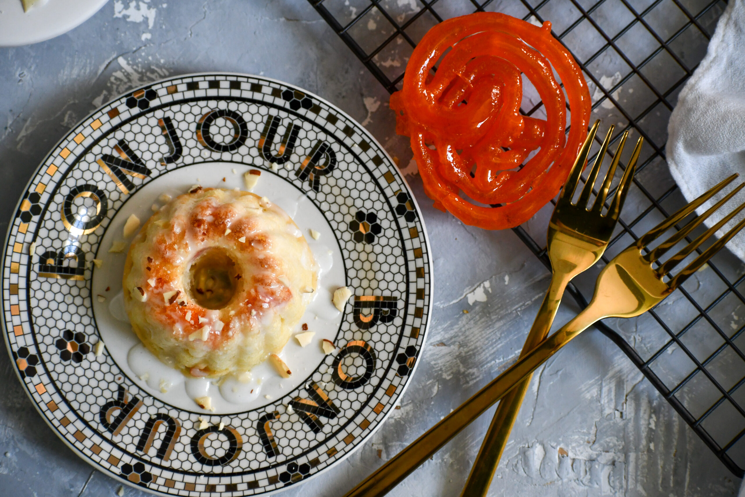Upside Down Jalebi Cake – The table of spice