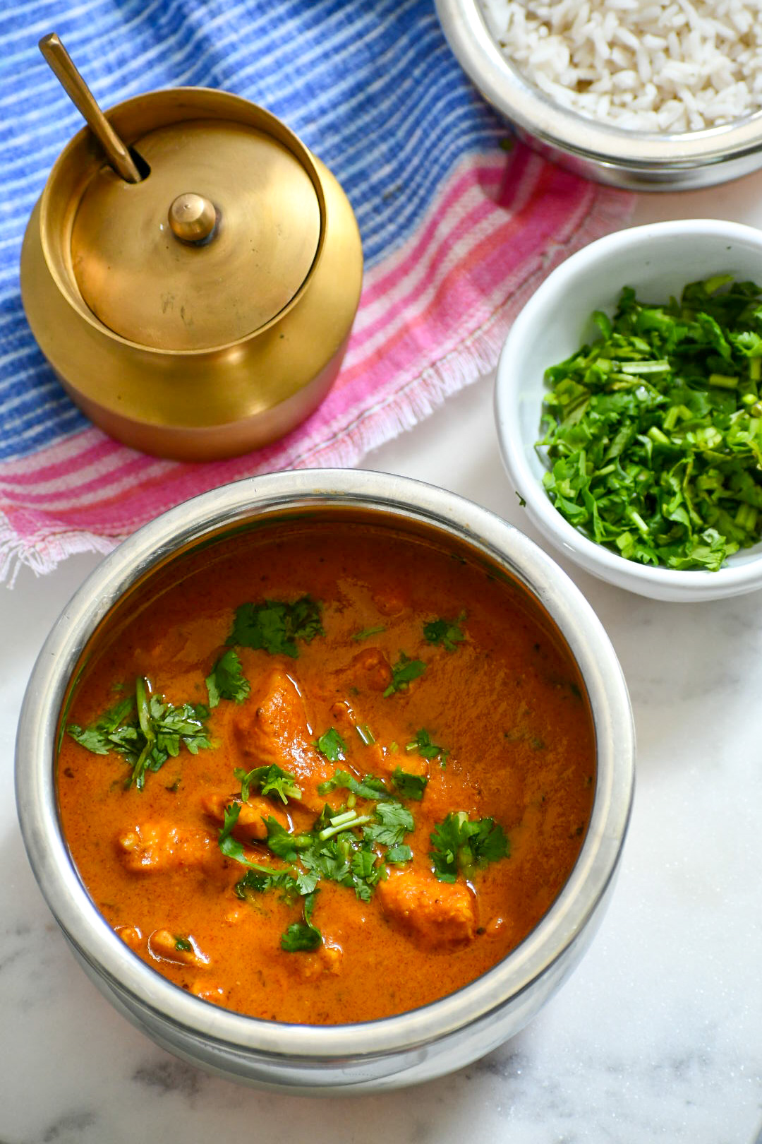 Indian Gravy Chicken The Table Of Spice